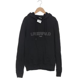 Lagerfeld Herren Kapuzenpullover, schwarz, Gr. 46