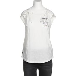 SOCCX Damen T-Shirt, weiß, Gr. 36