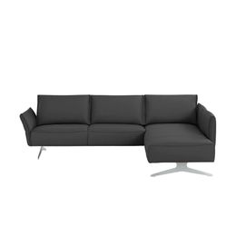 Koinor Ecksofa Vineto ¦ schwarz ¦ Maße (cm): B: 272 H: 83 T: 207