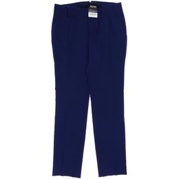 Zara Damen Stoffhose, blau, Gr. 0