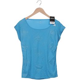 Adidas Damen T-Shirt, blau, Gr. 36