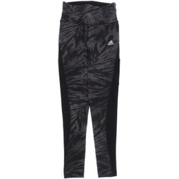 Adidas Damen Stoffhose, schwarz, Gr. 0