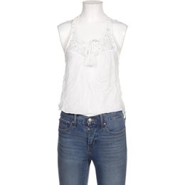 Hollister Damen Bluse, weiß, Gr. 34