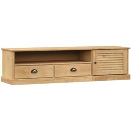 vidaXL - TV-Schrank vigo 156x40x40 cm Massivholz Kiefer