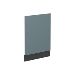 Frontblende R-Line, Blau-Grau, 45 cm , AP Eiche, VICCO