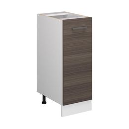 Unterschrank R-Line, Grau, 30 cm mit Tür, ohne Arbeitsplatte VICCO