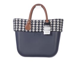 O bag Damen Handtasche, blau, Gr.