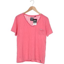 Superdry Damen T-Shirt, pink, Gr. 42