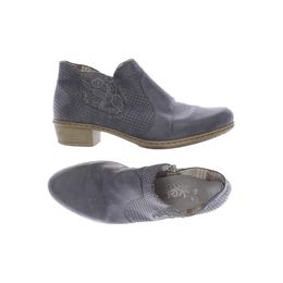 Rieker Damen Stiefelette, grau, Gr. 37