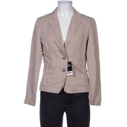 comma, Comma Damen Blazer, beige, Gr. 36