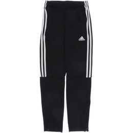 Adidas Herren Stoffhose, schwarz, Gr. 152