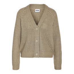 Noisy may Strickjacke 'NMCharlie' Damen Gr&ouml;&szlig;e S taupe