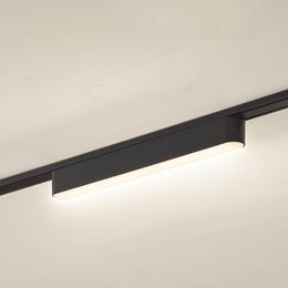 LINDBY LED-Leiste 48 V Lumaro,schwarz,10W,Kunststoff,dimmbar