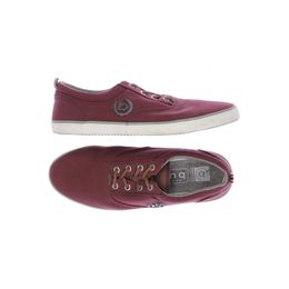 Bugatti Herren Sneakers, bordeaux, Gr. 41