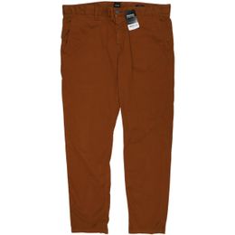 BOSS by Hugo BOSS Herren Stoffhose, orange, Gr. 38