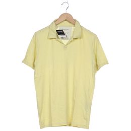 Selected Herren Poloshirt, gelb, Gr. 48