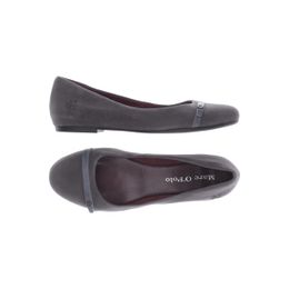 Marc O'Polo Marc O Polo Damen Ballerinas, grau, Gr. 4