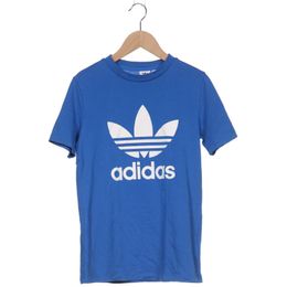 adidas originals Damen T-Shirt, blau, Gr. 36