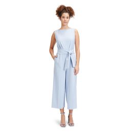 Overall Betty Barclay "Betty Barclay Jumpsuit mit Eingrifftaschen" Gr. 40, Normalgrößen, blau (blue fog) Damen Overalls Form