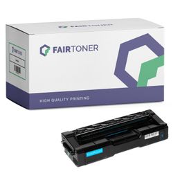 FairToner Kompatibel für Ricoh 407717 Toner Cyan