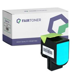 FairToner Kompatibel für Lexmark 80C0S20 / 800S2 Toner Cyan