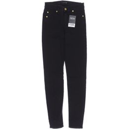 7 For All Mankind Damen Jeans, schwarz, Gr. 24