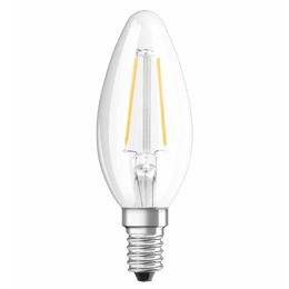 Osram LED-Kerzenlampe E14 1,5W 827 Retrofit klar