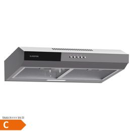 Klarstein Contempo 60 Unterbau-Dunstabzugshaube 60cm 200m³/h LED Edelstahl Acryl Silber