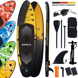 TroniTechnik 24MOVE® Standup Paddle Board SUP, inkl. Zubehör, Paddel Hochdruckpumpe,SPECIAL FORCE,366x80x15cm