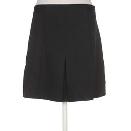 Massimo Dutti Damen Rock, schwarz, Gr. 38