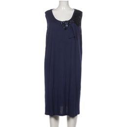 Ulla Popken Damen Kleid, marineblau, Gr. 46