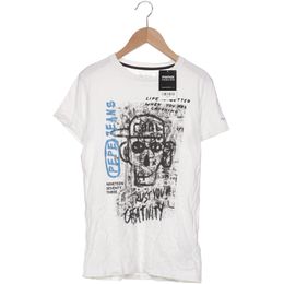 Pepe Jeans Herren T-Shirt, weiß, Gr. 164