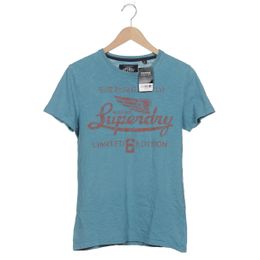 Superdry Herren T-Shirt, blau, Gr. 46