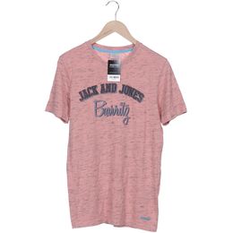 Jack & Jones Jack & Jones Herren T-Shirt, pink, Gr. 46