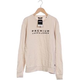 Jack & Jones Jack & Jones Herren Sweatshirt, beige, Gr. 46