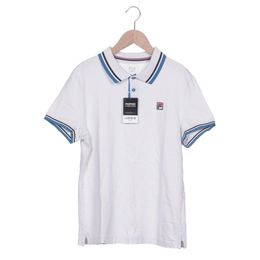 Fila Herren Poloshirt, weiß, Gr. 48