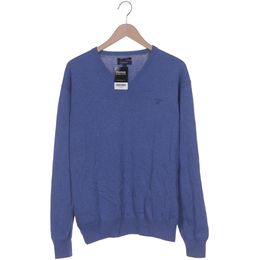 Gant Herren Pullover, blau, Gr. 54