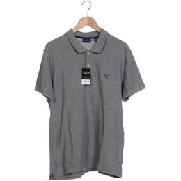 Gant Herren Poloshirt, grau, Gr. 54