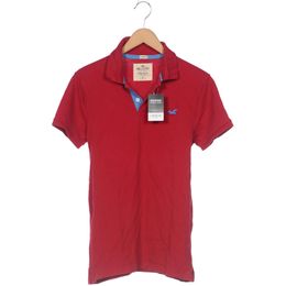 Hollister Herren Poloshirt, rot, Gr. 48