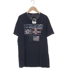 Napapijri Herren T-Shirt, marineblau, Gr. 54