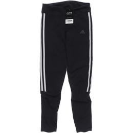 Adidas Damen Stoffhose, schwarz, Gr. 0