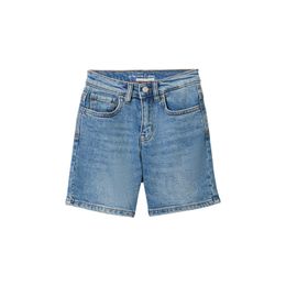 Tom Tailor Jungen Jeansshorts mit recycelter Baumwolle, blau, Gr. 110