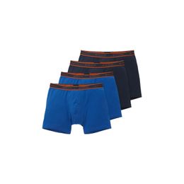 Tom Tailor Herren Hip Pants im 4er Pack, blau, Uni, Gr. 4