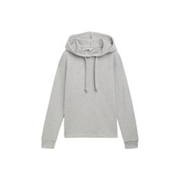 Tom Tailor Denim Damen Loose Fit Hoodie, grau, Uni, Gr. XL