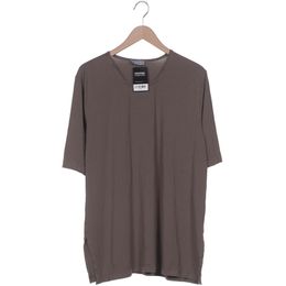 Selection by Ulla Popken Damen T-Shirt, braun, Gr. 46