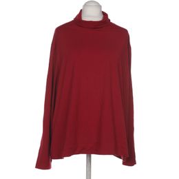 Selection by Ulla Popken Damen Langarmshirt, rot, Gr. 52