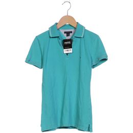 Tommy Hilfiger Damen Poloshirt, türkis, Gr. 36