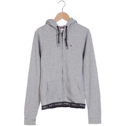 Tommy Hilfiger Damen Kapuzenpullover, silber, Gr. 34