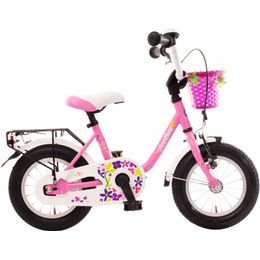 Kinderfahrrad Bachtenkirch ""Jee Bee" pink" Fahrräder Gr. 23 cm, 12,5 Zoll (31,75 cm) hinten: 12,5 Zoll (31,75 cm), rosa (pink, pink) Kinder