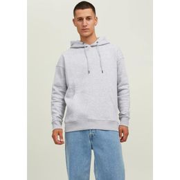 Jack & Jones JACK & JONES Kapuzensweatshirt &raquo;STAR BASIC SWEAT HOOD&laquo; hellgrau meliert L L Cooles Basic